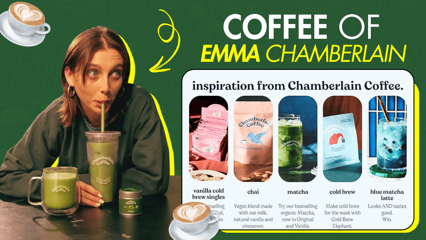 Behind the Brew: Emma Chamberlain Passion for Coffee - nationsbizz.com
